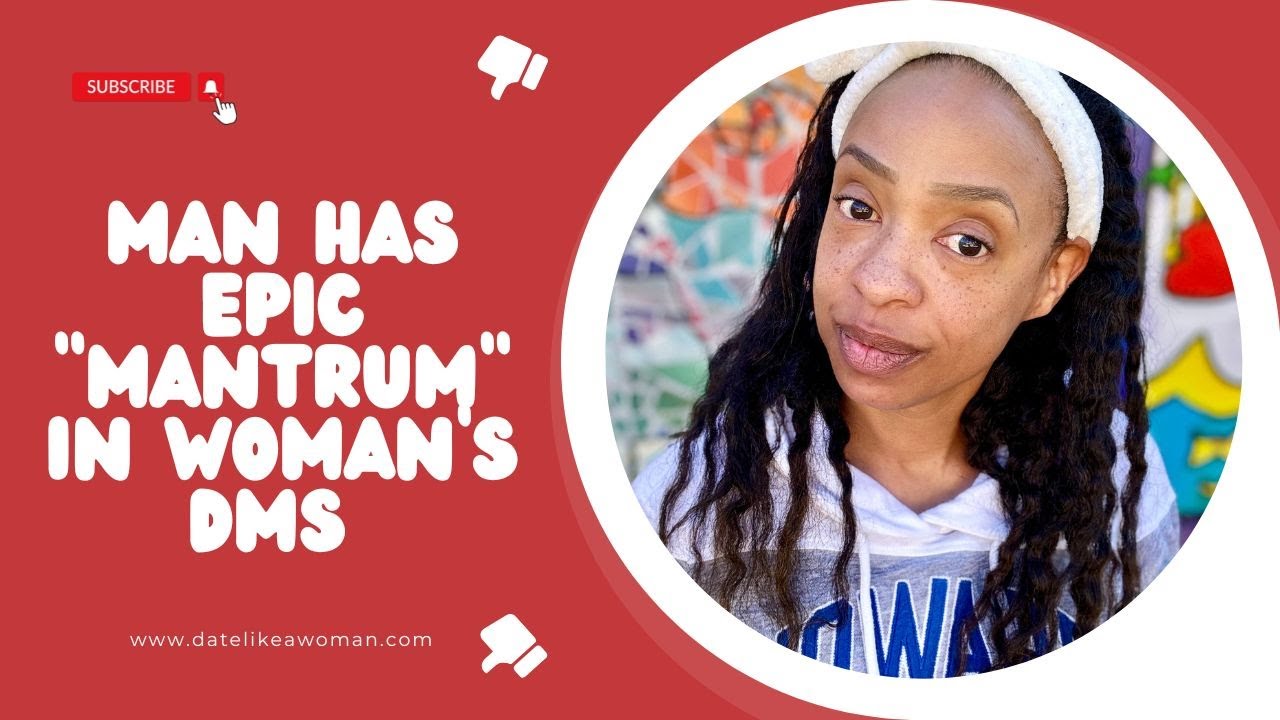 Man Has Epic “Mantrum” In Woman’s DMs Because Of Facebook Post - YouTube