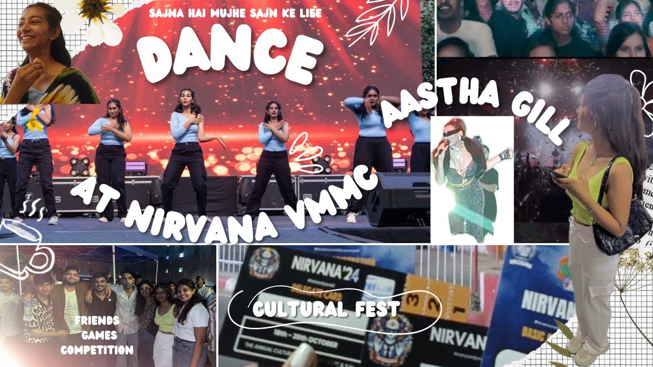 Dance and Aastha gill at cultural fest of VMMC Delhi . MBBS STUDENTS VS ...
