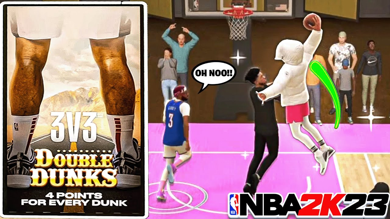 THIS *NEW* 99 DRIVING DUNK BUILD is UNSTOPPABLE on the DOUBLE DUNK EVENT on NBA 2K23.. - YouTube