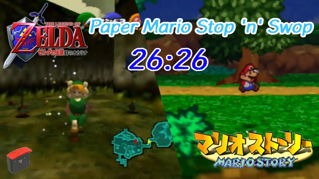 Paper Mario Stop 'n' Swop Speedrun in 26:26 - YouTube