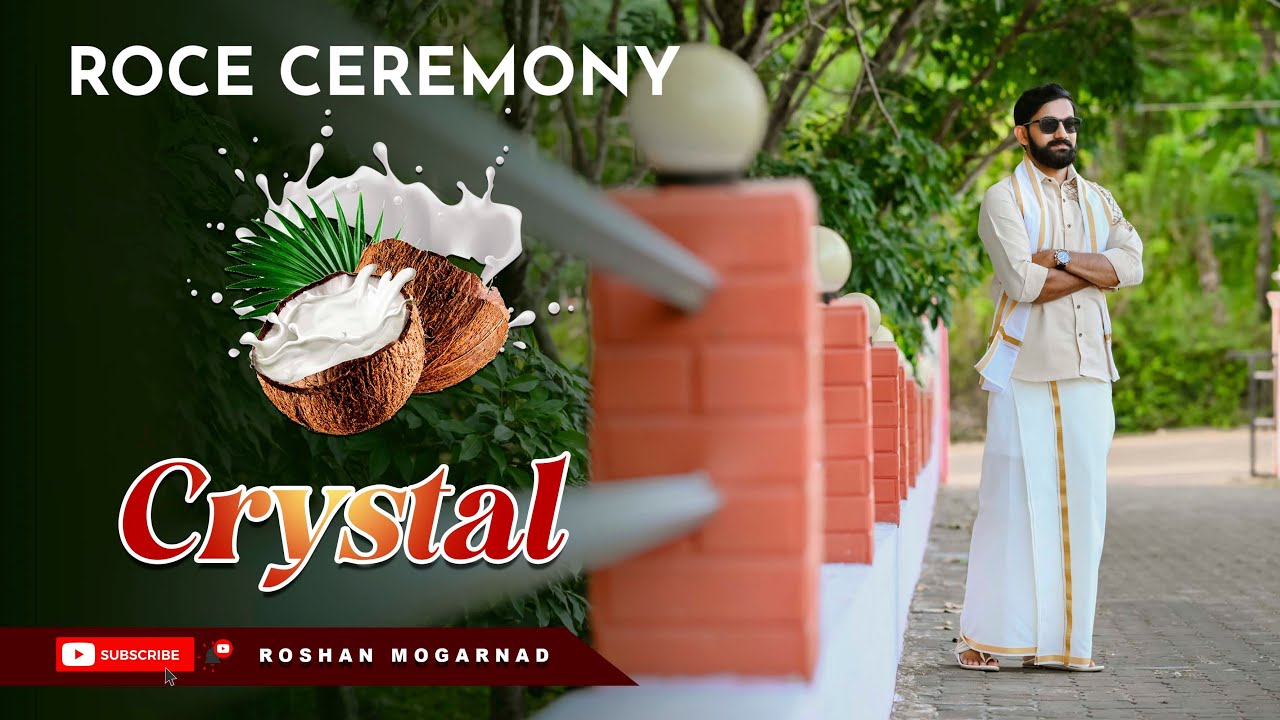 ROCE CEREMONY OF CRYSTAL | ROSHAN MOGARNAD PHOTOGRAPHY | TRADITIONAL ...