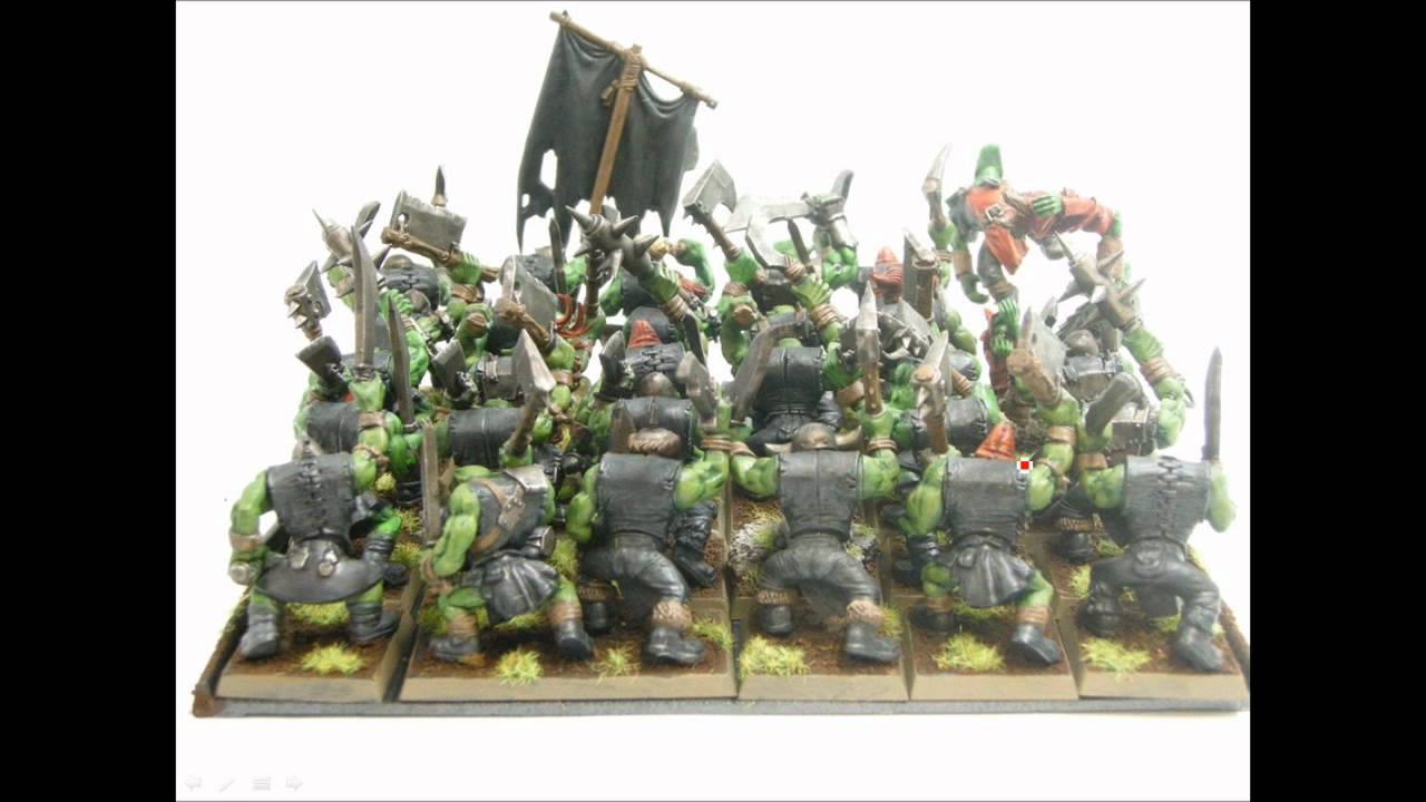 Orc boyz and Animosity orcs painting tutorial - YouTube