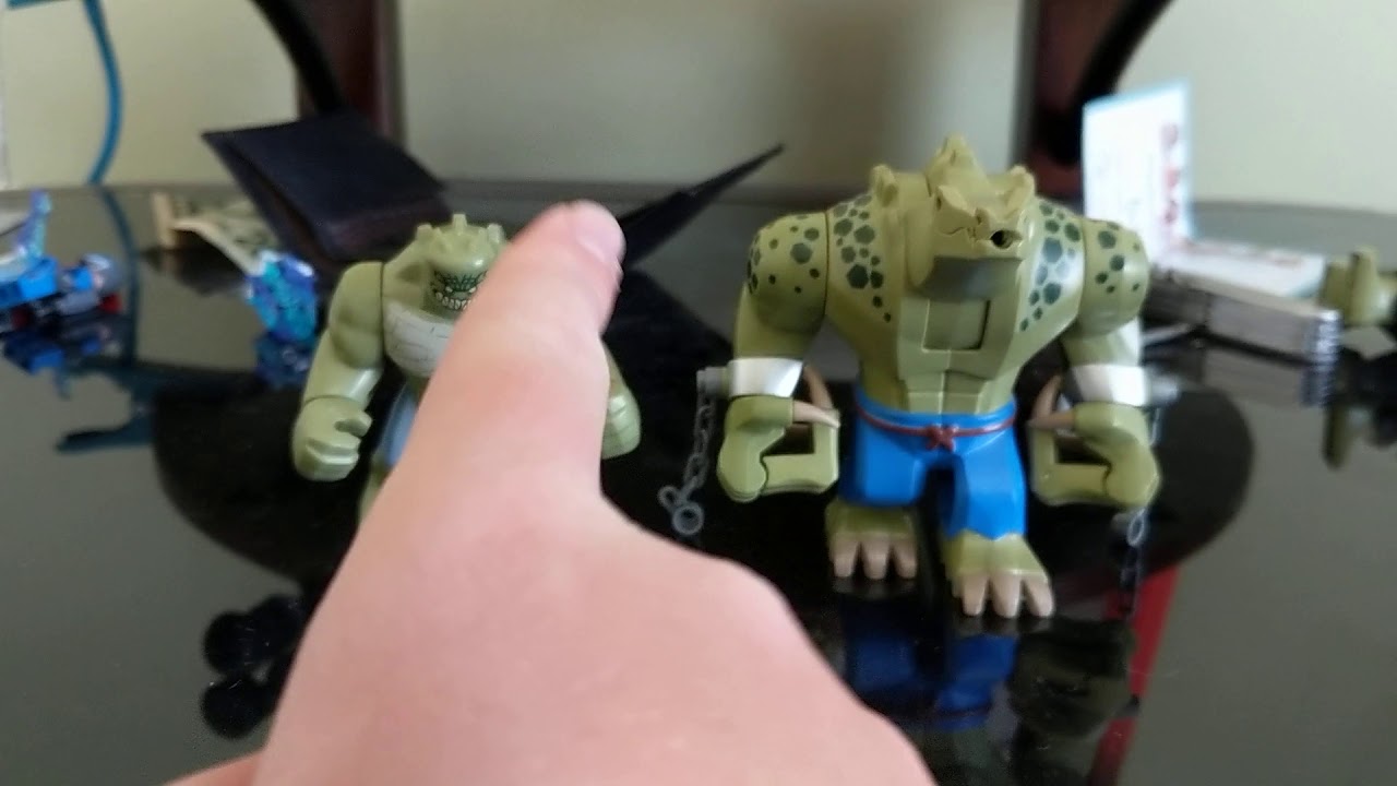 Lego killer croc - YouTube
