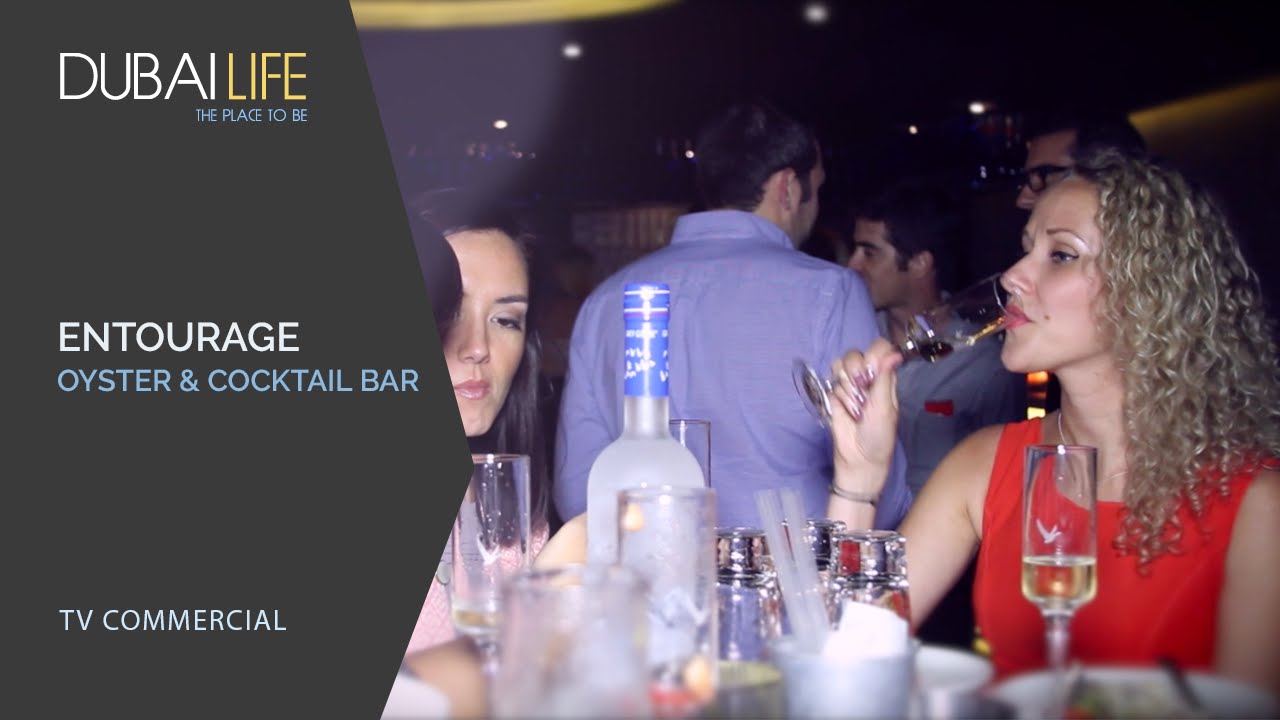 Entourage Oyster & Cocktail Bar - YouTube