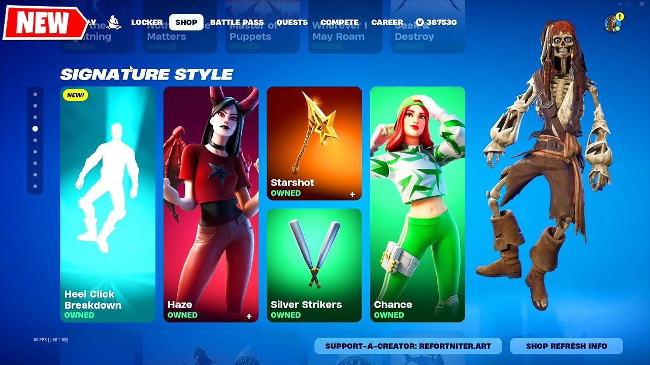 *NEW* Heel Click Breakdown Emote in today's Item Shop Fortnite (Icon ...
