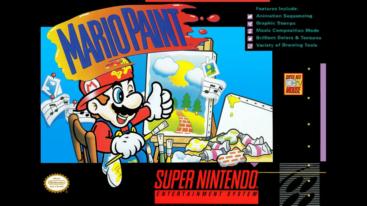 Mario Paint - Letter P (Trying to remember) - YouTube
