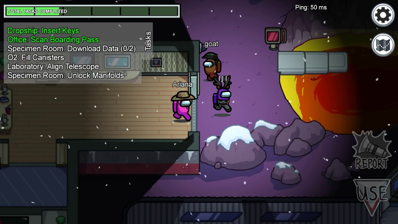 Among us easy crewmate win - YouTube