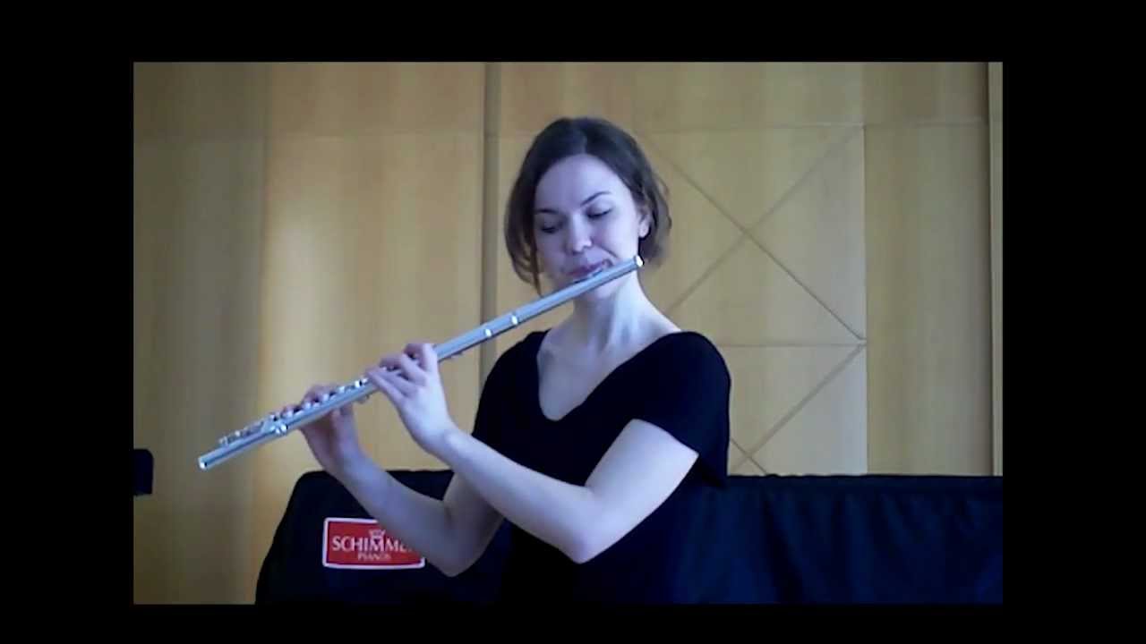 Autumn leaves - jazz flute solo - YouTube