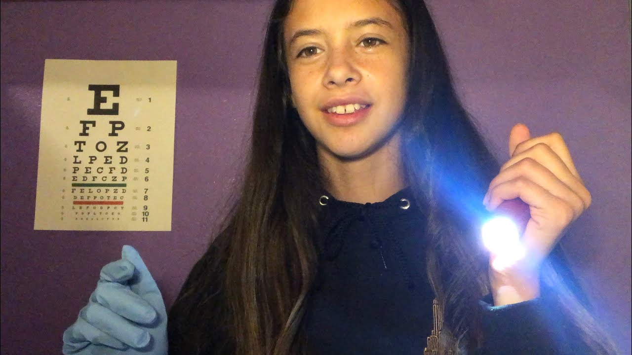 ASMR Eye Exam - YouTube