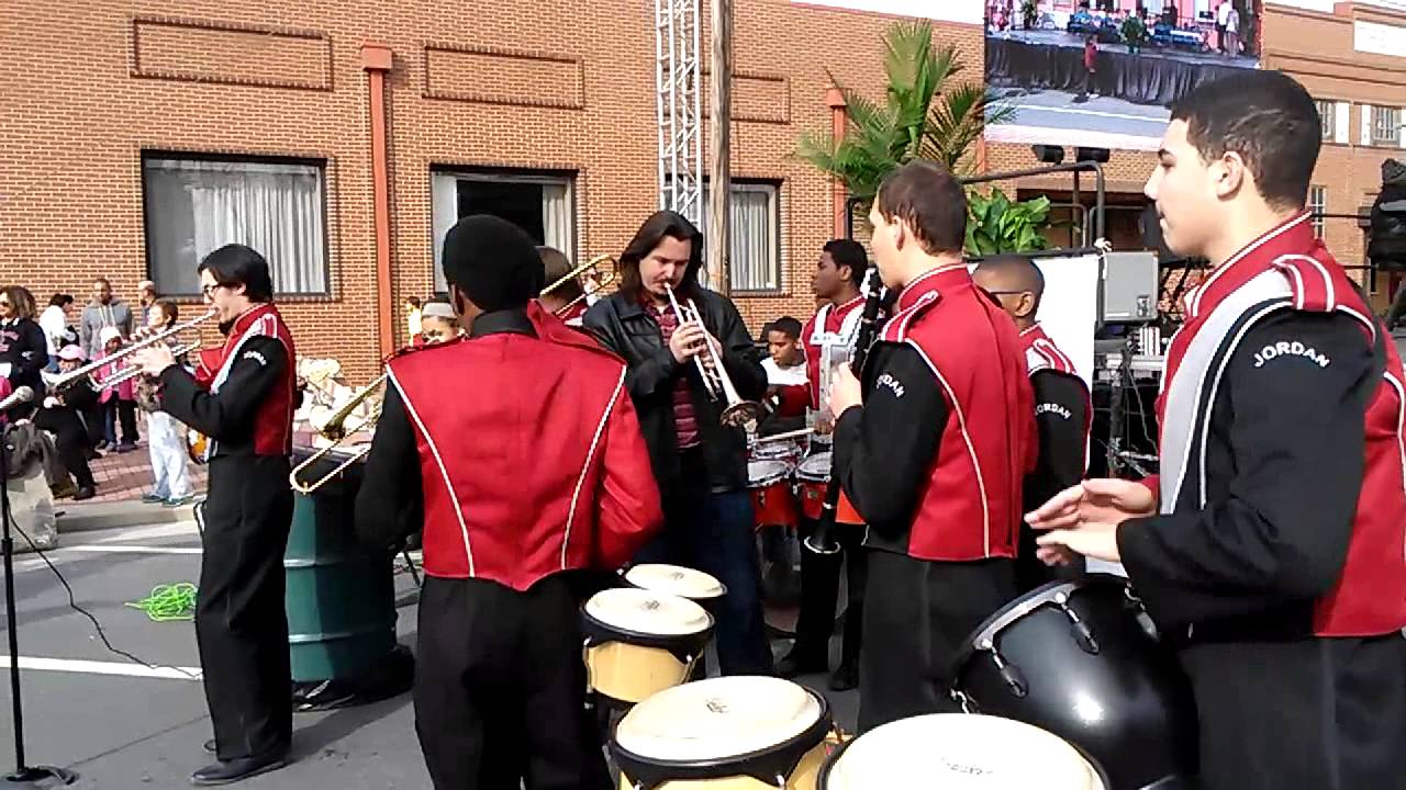 Jordan H.S. band 1-17-15 #2 - YouTube