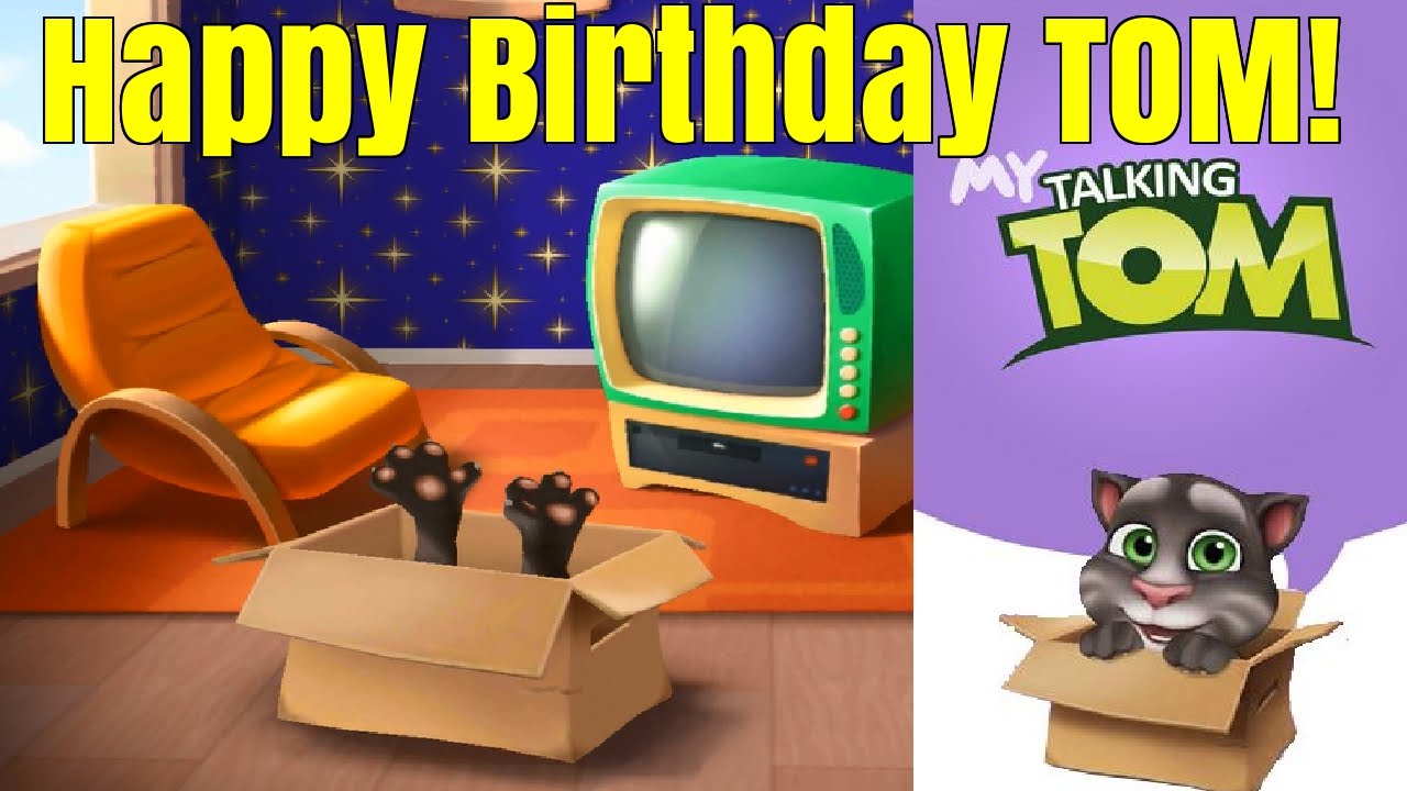 My Talking Tom Episode 1 Happy Birthday Youtube