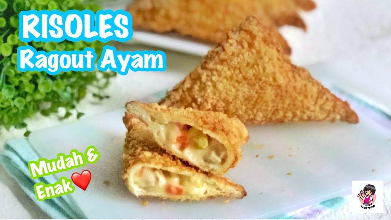 SIMPLE RISOL RAGOUT ENAK BANGEET!! Cocok buat stock camilan, mudah dan ...