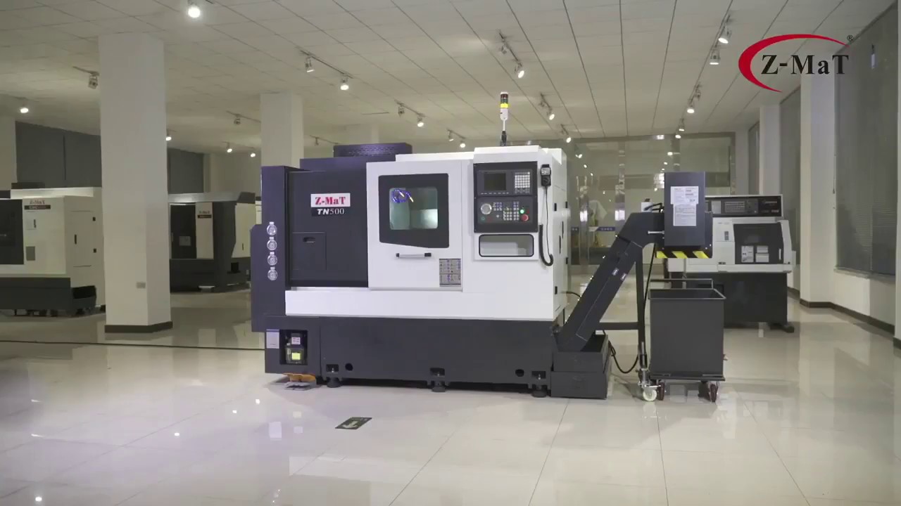 Токарный станок TN500 с ЧПУ - YouTube