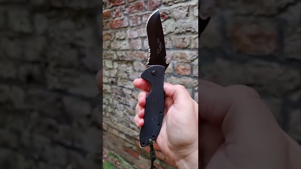 (116) EMERSON SUPER COMMANDER BTS 154CM U.S.A. tactical folding knife ...