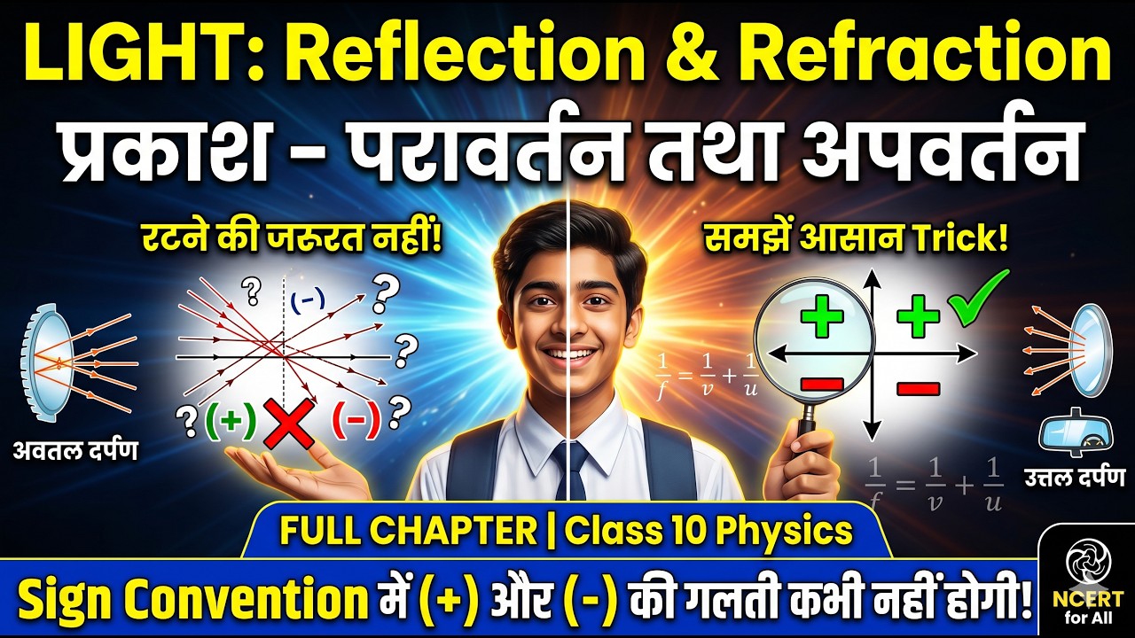 NCERT CLASS 10 Science chap 9 आपके प्रतिबिंब का भौतिकी - YouTube