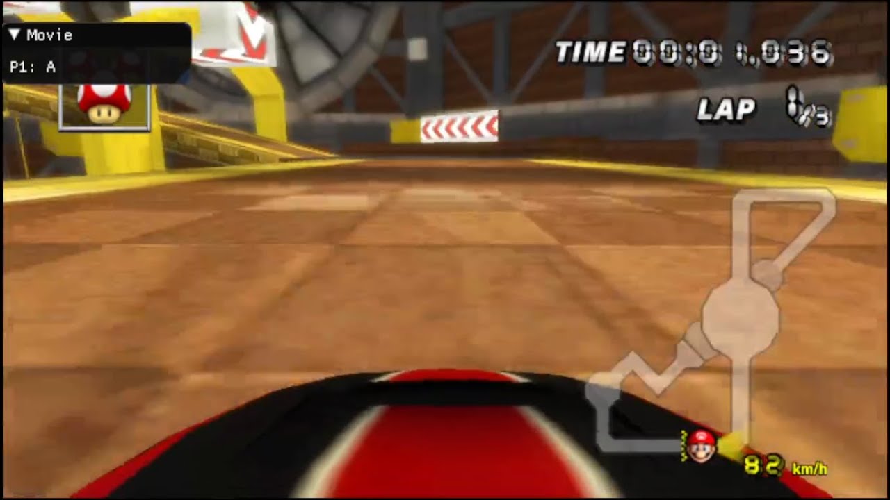 First person Mario Kart Wii - YouTube