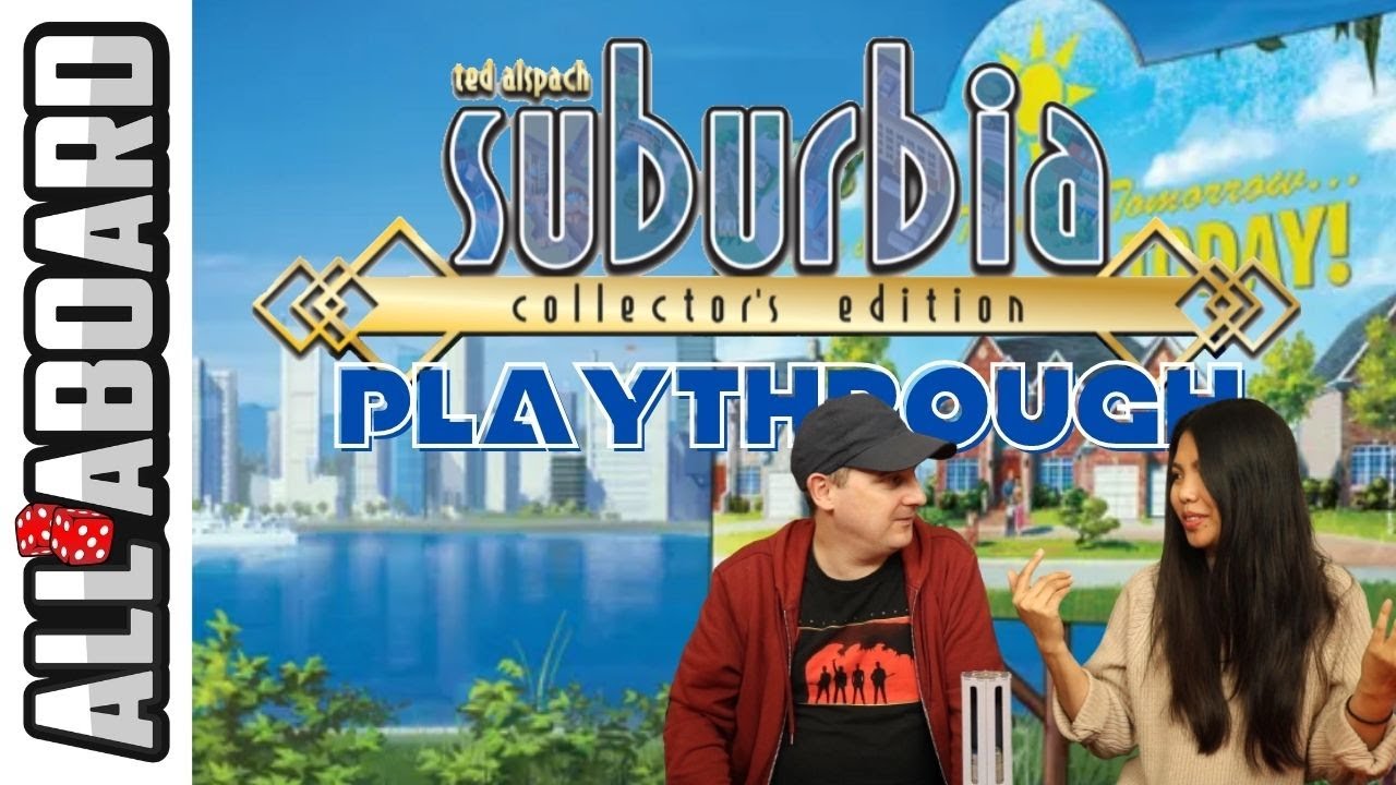 SUBURBIA | Board Game (Collector's Edition) | 2 Player Playthrough ...