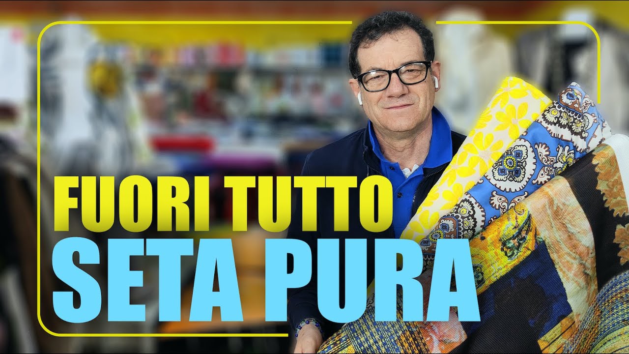 GLI SCAMPOLI DEI F.LLI ANTONIOLI - Puntata N.033 🎥 OGGI SPECIALE SETA PURA DA 6€ AL METRO 🇮🇹 ...