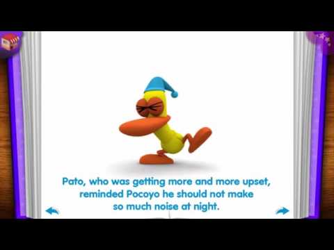 Pocoyo Bed Time Story - Learn Pocoyo Funny Sleep Time And Have Play Fun ...