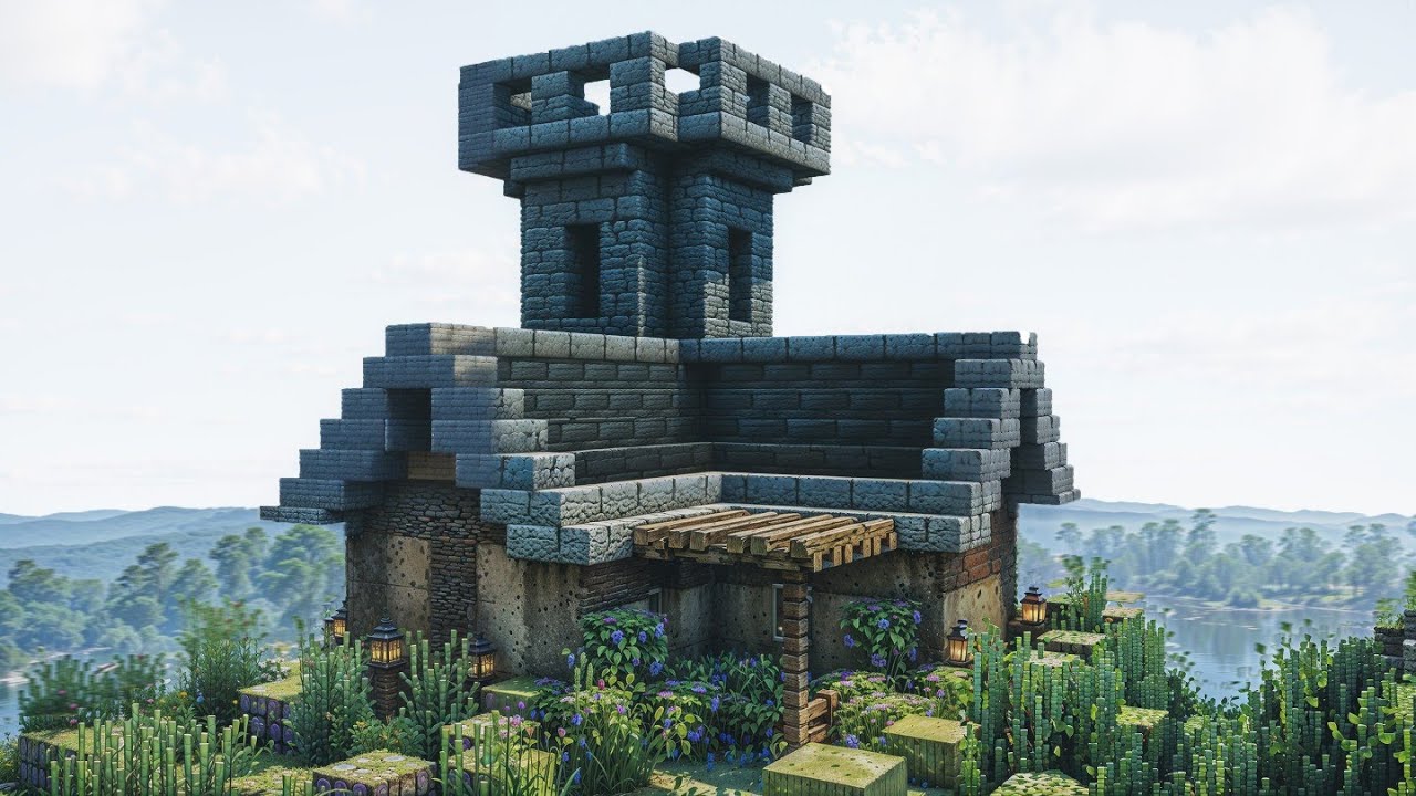 Minecraft: How To Build A Small Castle | Tutorial - YouTube