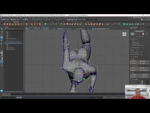 MAYA Animation Module 03: RUN CYCLE (Stationary) - YouTube
