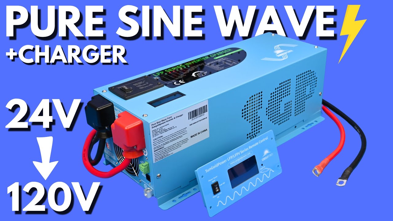 Powerful 2-in-1 Pure Sine Wave Inverter & Charger, Sungold Power - YouTube