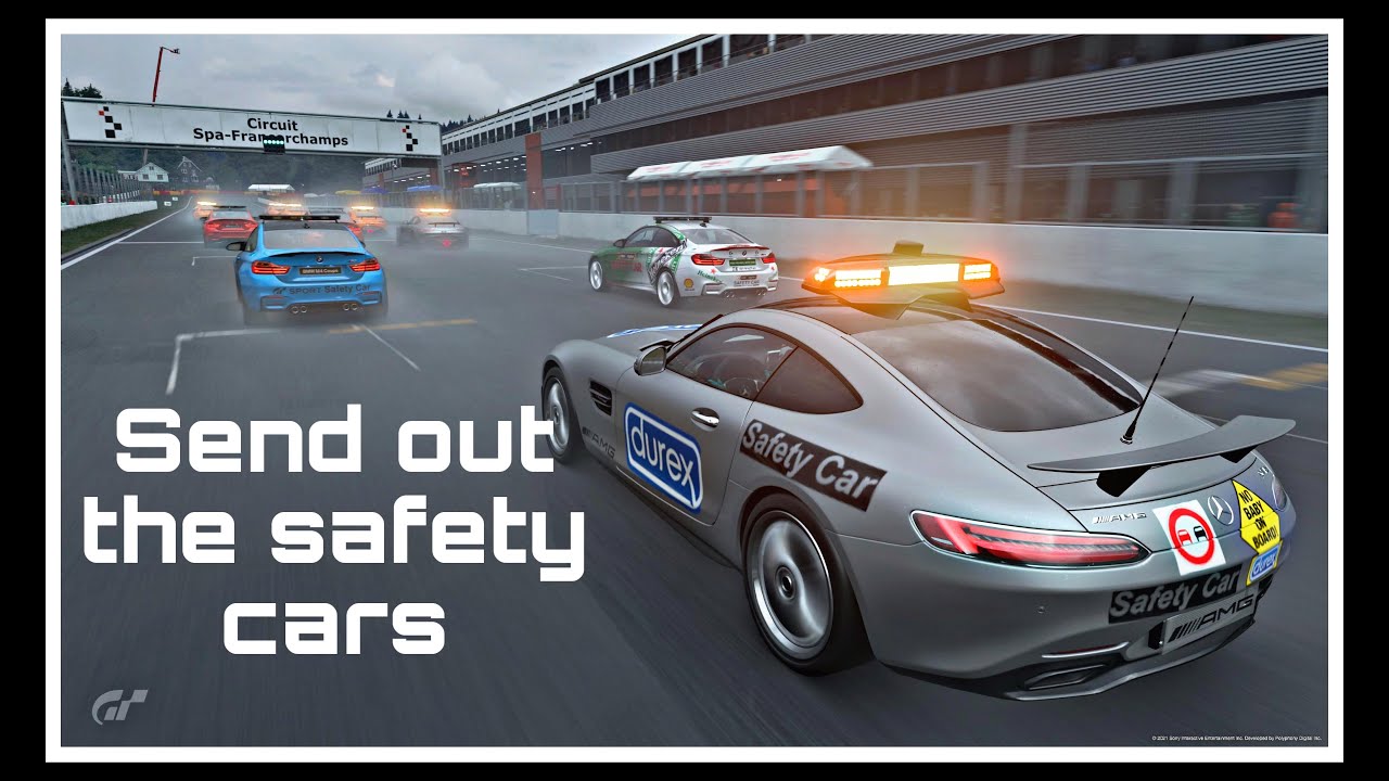 GT Sport - safety car race - Spa in the wet - MNRC - YouTube
