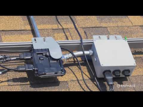 How To Install A Micro Inverter Grid Tied Solar System