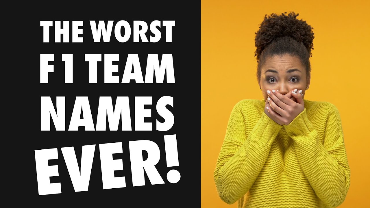 Weirdest F1 Team names ever for Wheel Knowledge - YouTube