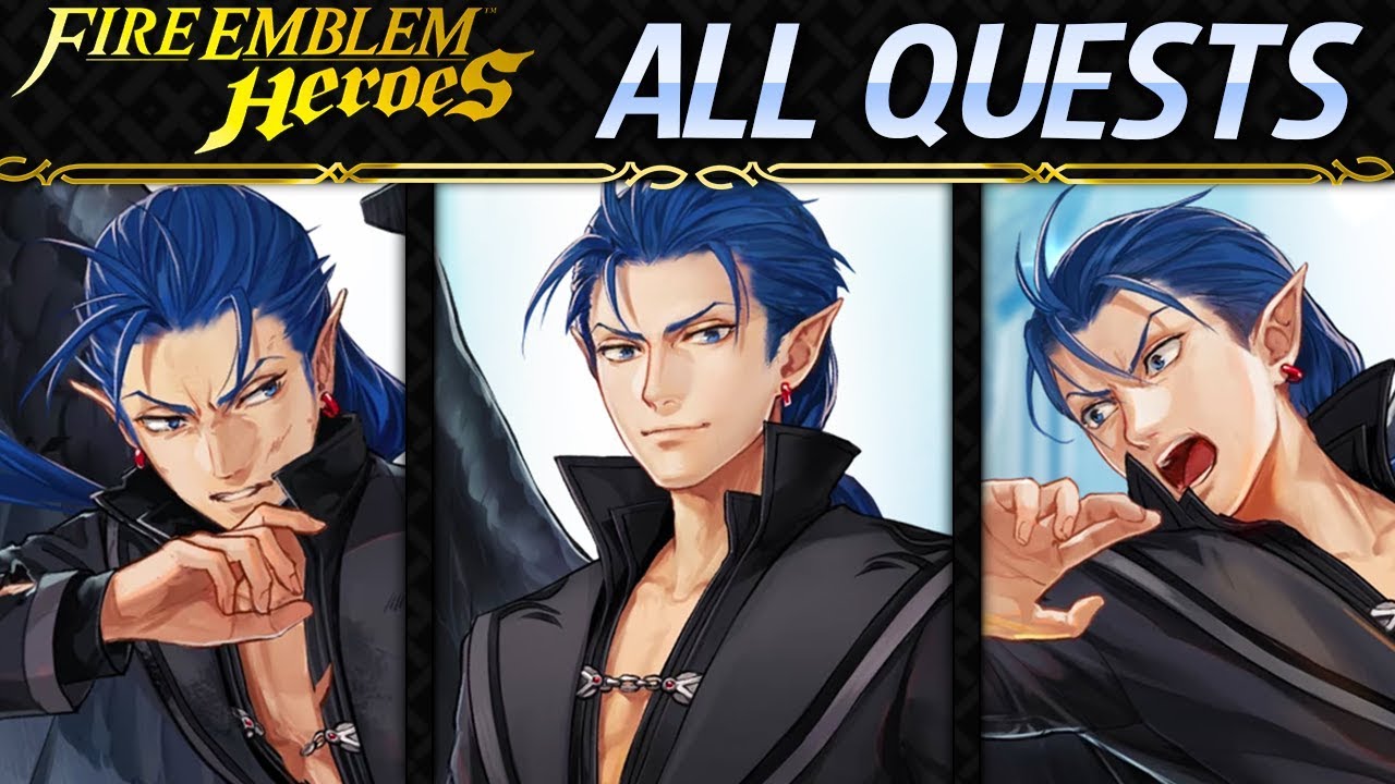 Fire Emblem Heroes - Grand Hero Battle: Naesala ALL QUESTS F2P No SI ...