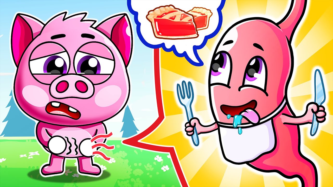 Don't Skip Meals Song 😨I Breakfast Song | Sing-along with Lamba Lamby ...