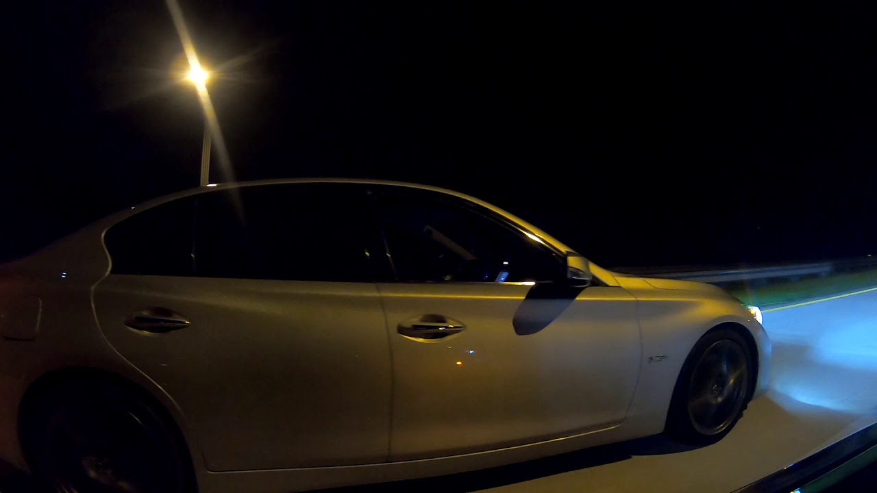 FBO Infiniti Q50 3.0T 93 vs Camaro SS LT1 - YouTube