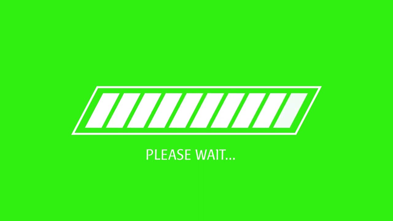 Different types of loading bar green screen animated video by @Pixel ...