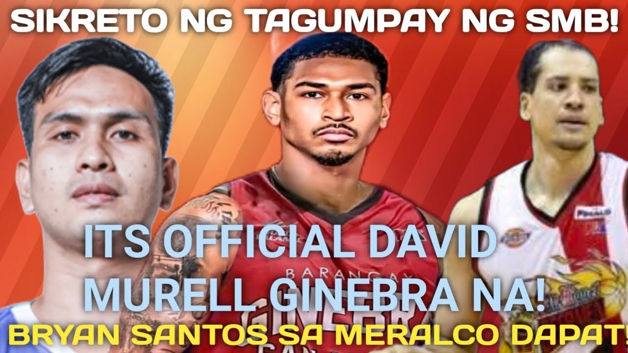 PBA UPDATES: OFFICIAL NA SA GINEBRA SI DAVID MURREL/ SIKRETO NG ...