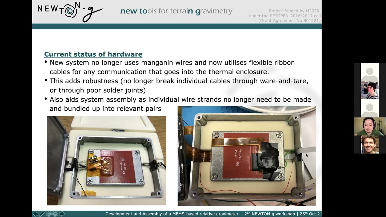 The MEMS gravimeter - YouTube
