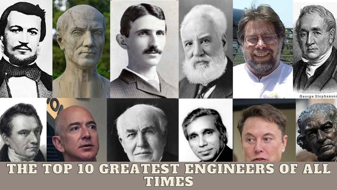 THE TOP 10 GREATEST ENGINEER OF ALL-TIME #top10 #greatestengineer - YouTube