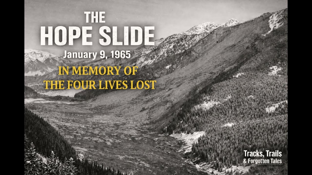 Hope Slide 1965 | Four Lives Lost, A Province Changed - YouTube
