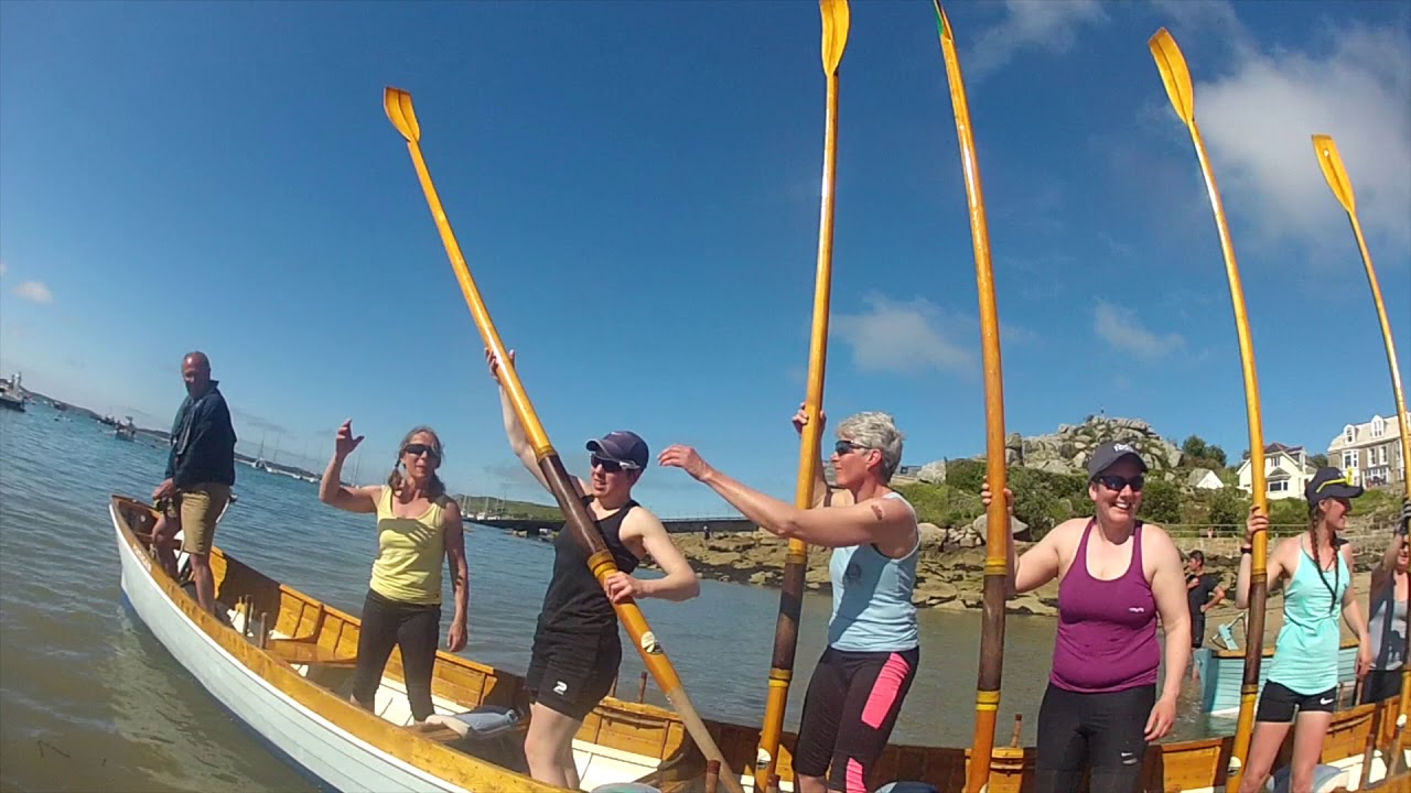 World Pilot Gig rowing Championships 2018 - Porthgain rowing club - YouTube