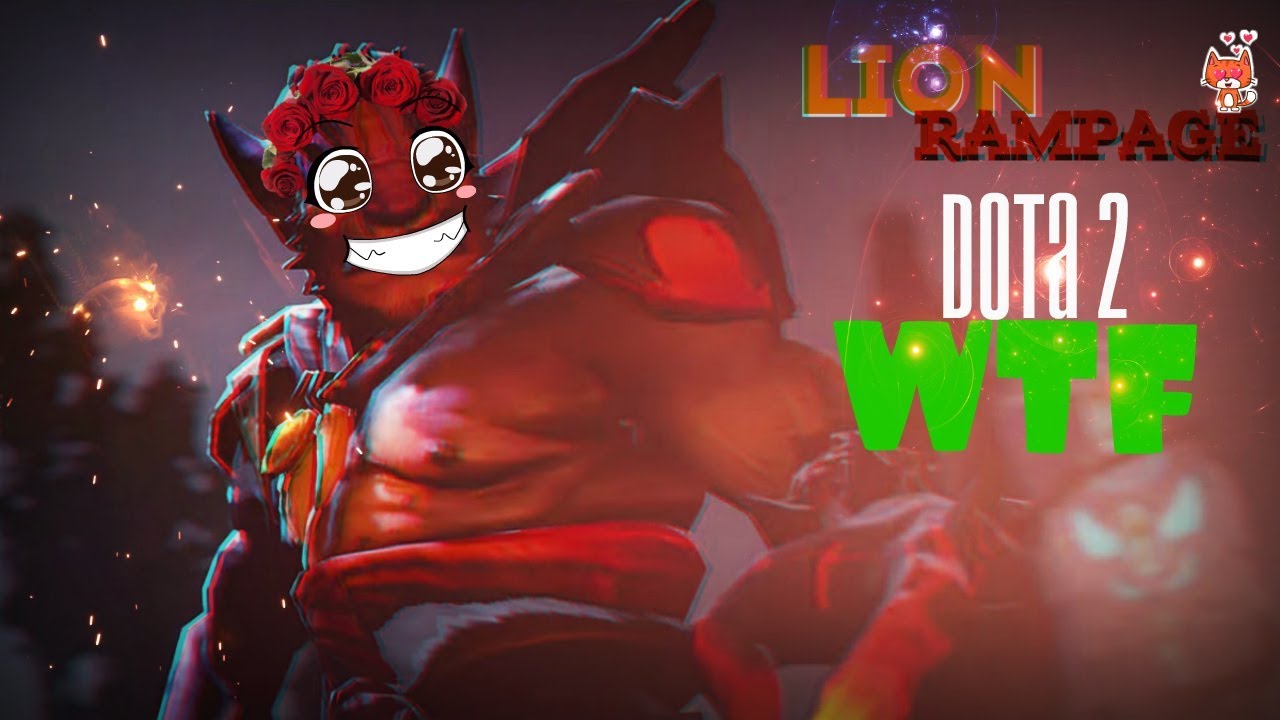 Dota WTF Lion - RAMPAGE - YouTube