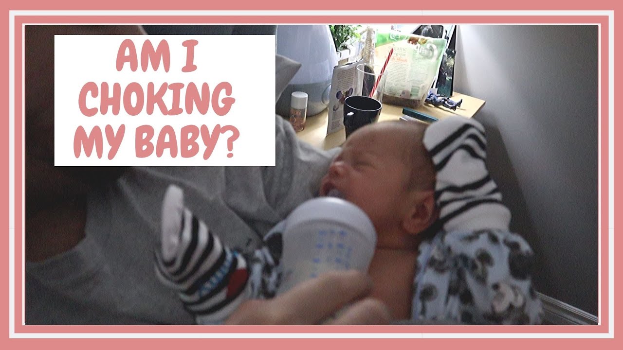 I am no longer choking my baby... - YouTube
