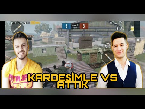 KARDEŞİMLE 1 VS 1 ! PUBG MOBİLE #1