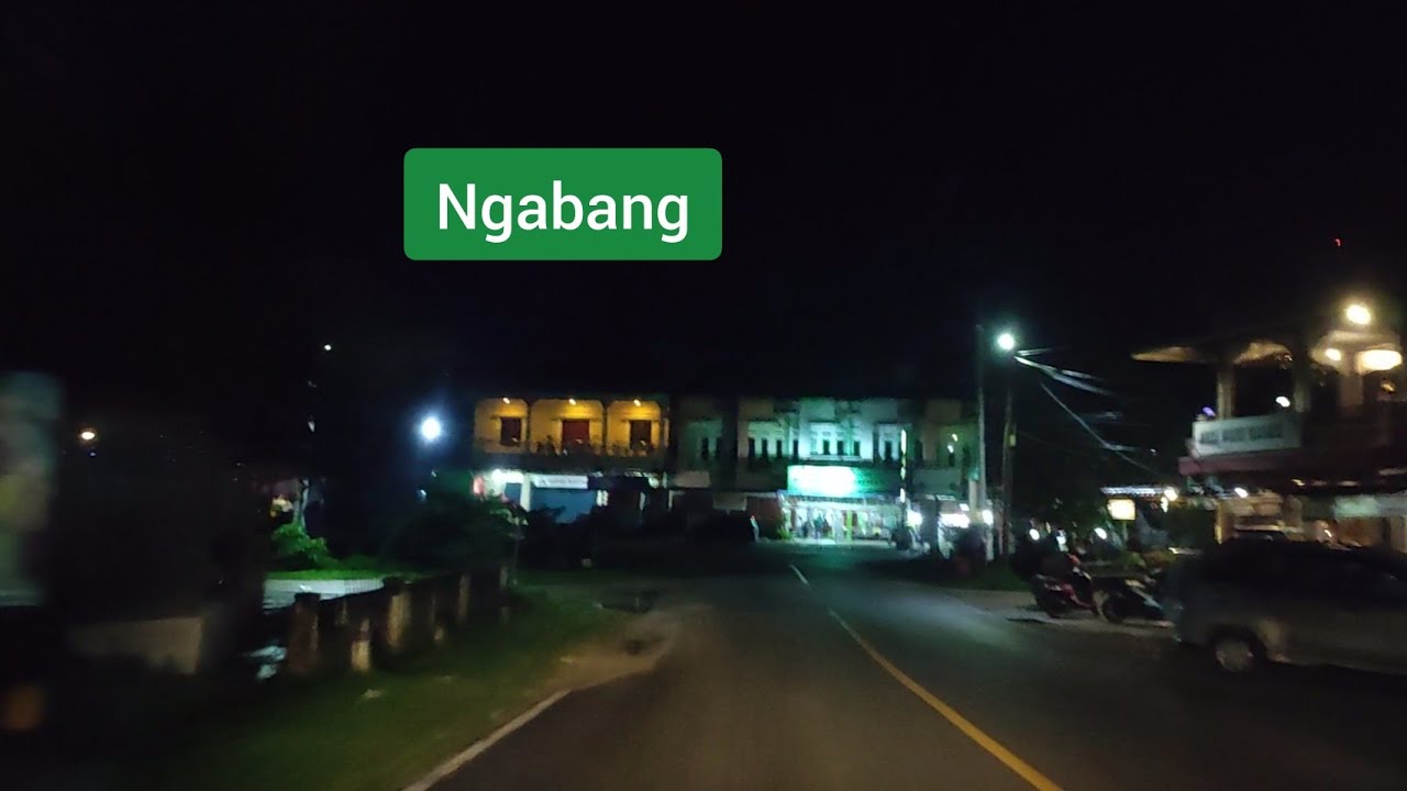 KELILING KOTA NGABANG MALAM HARI | 31 OKTOBER 2022 - YouTube
