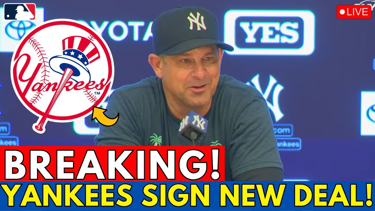 IT'S OFFICIAL! YANKEES SIGN CONTRACT WITH NEW PITCHER! HE'S COMING TO ...