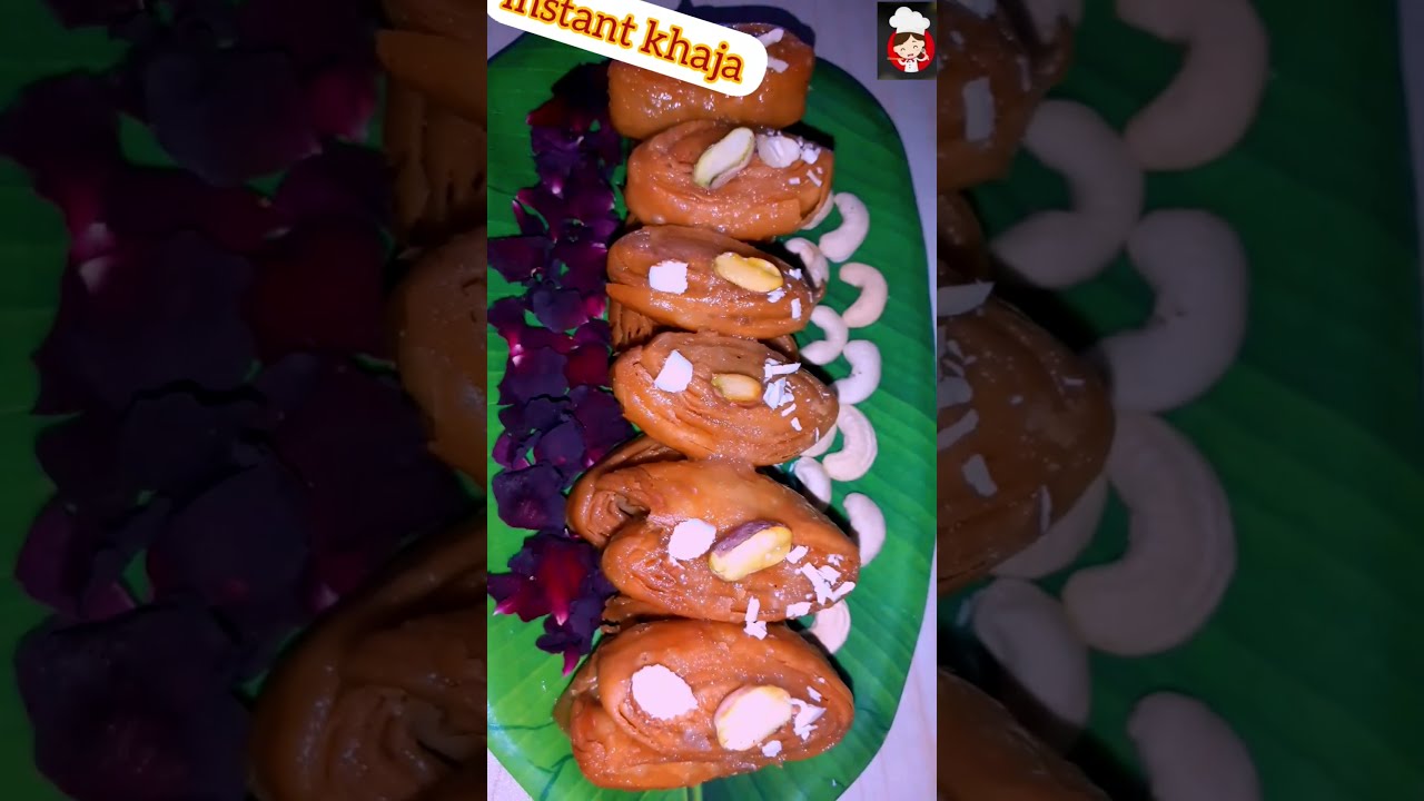 khaja recipe | how to make khaja | sweetdish | khana recipe in marathi ...