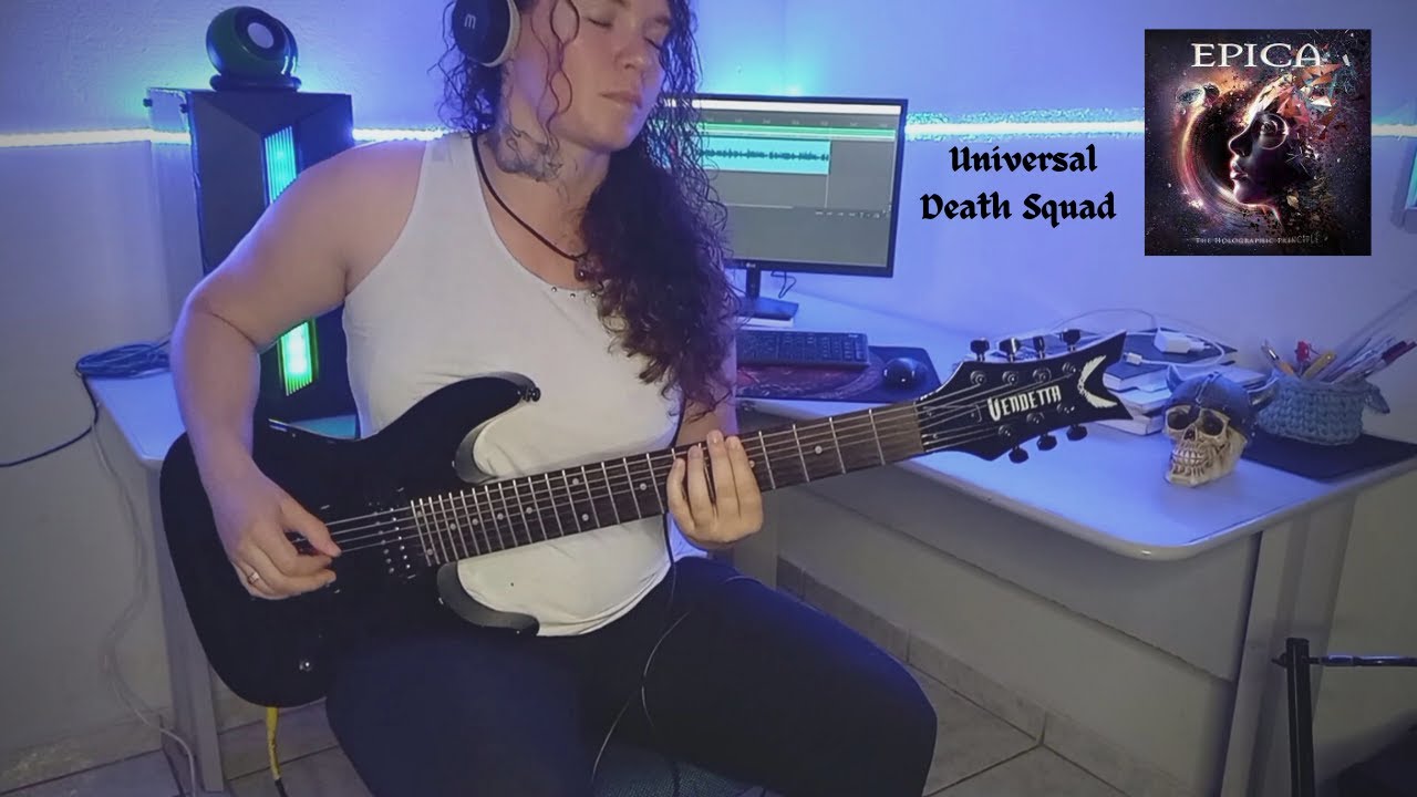 Epica - Universal Death Squad (Guitar Cover) - YouTube