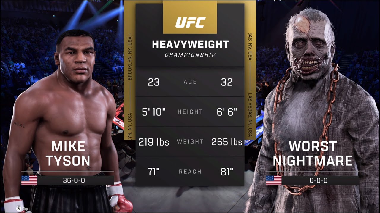 UFC 5 - Mike Tyson vs. Worst Nightmare - Boxing Kings 👑🥊 - YouTube