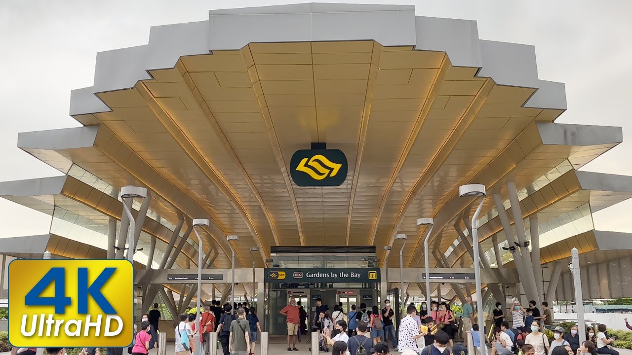 Gardens By The Bay MRT Station - TE22 - TEL3 Opening Event on 11 Nov ...