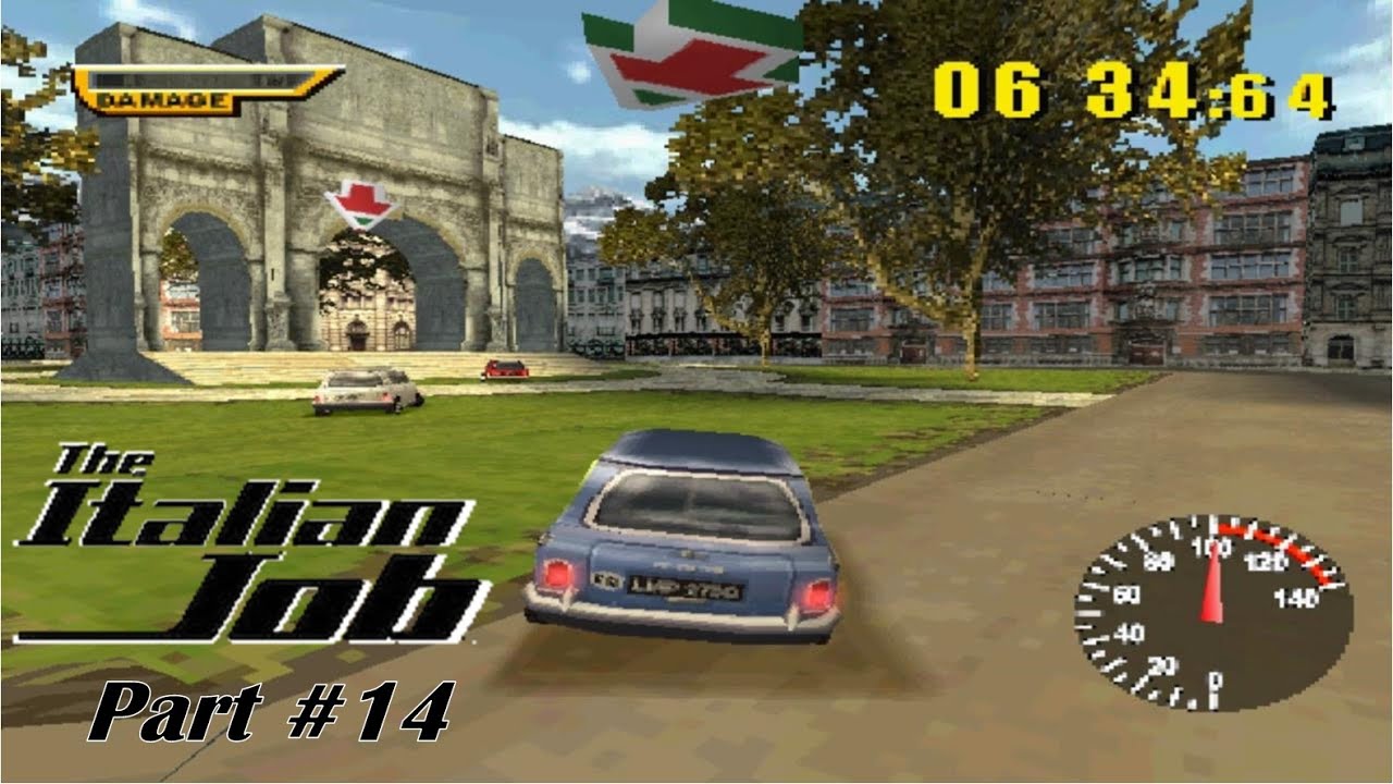 Classic Completes: The Italian Job (PS1) - Part #14 (The Getaway) - YouTube