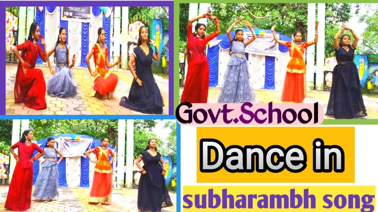 subharambh dance in govt school #teachersdayspecial#samalmam#groupdance ...