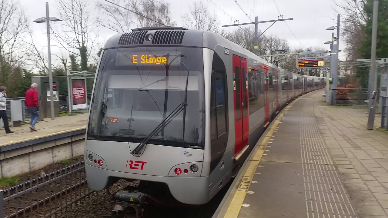 🚇 RET Metro's bij Metrostation Leidschendam Voorburg - YouTube